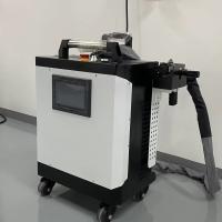 China Portable Trolley Case Style Industrial Pulse Laser Cleaning Machine 100W 200W 300W Air Cooling With Raycus Max JPT Laser Source for sale