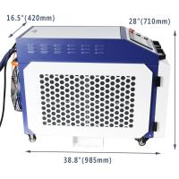 China Laser Cleaning Machine for Rust Removal 220V Laser Rust Remover for Metal Fiber for sale