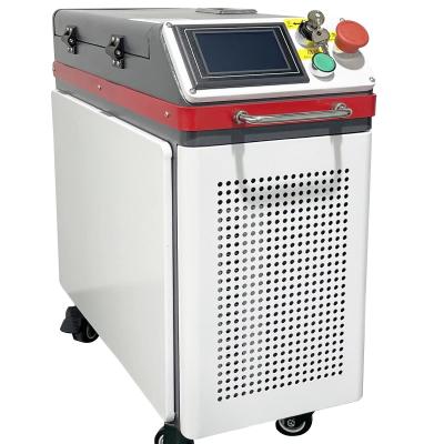China JPT 200W Pulsed Laser Cleaning Machine Laser Rust Removal Machine Paint Oil Remo for sale