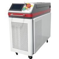 China JPT 200W Pulsed Laser Cleaning Machine Laser Rust Removal Machine Paint Oil Remo for sale