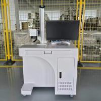 China Raycus Max Laser Source 20w 30w 50w 100w Fiber Laser Marking Machine for Metal Laser Engraver for sale