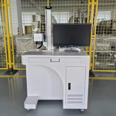 China Raycus Max Laser Source 20w 30w 50w 100w Fiber Laser Marking Machine for Metal Laser Engraver for sale