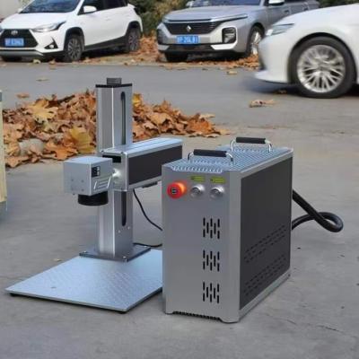China Portable Jpt Mopa M7 30w 50w 100w 200w Stainless Steel Color Laser Marking Machine for Jewelry Metal Necklace Cutting for sale