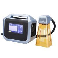 China Portable Mini 30W/20W Fiber Laser Marking Machine Handheld Laser Engraver for Metal Plastic & Glass Supports AI DXF DST Formats for sale