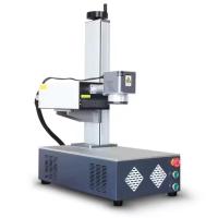 China UV Marking Machine 5w 10w 3w Mini Laser Machine Portable Marking Machine for Leaf Glass Crystal for sale