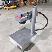 China Light Weight 20W 30W Mini Portable Fiber Laser Marking Machine Laser Engraving Price for Metal Plastic Pen Gold Silver Jewelry for sale