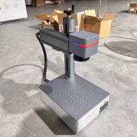 China Light Weight 20W 30W Mini Portable Fiber Laser Marking Machine Laser Engraving Price for Metal Plastic Pen Gold Silver Jewelry for sale