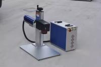 China Portable 2.5D/3D Jpt Mopa Raycus M7 30w 50w 60w 80w 100w Fiber Laser Engraver Fibra Engraving Laser Marking Machine With Rotary for sale