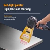 China 20W/30W/50W Portable Desktop Handheld 2-in-1 Fiber Laser Marking Machine 3D Mini Metal Marking Laser Machine for sale