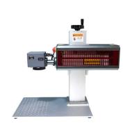 China Integrated 30W RF CO2 Galvo Laser Marking Machine Non-Metal Materials Cutter Engraver DXF PLT BMP AI DWG for Wood Wood for sale