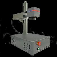 China Portable Metal 20W Laser Marking Machine Manufacturers Desktop Mini Fiber Laser Marking Machine Price for sale