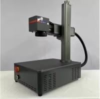 China Portable Metal 20W Laser Marking Machine Manufacturers Desktop Mini Fiber Laser Marking Machine Price for sale