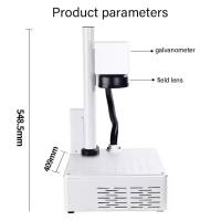 China Mini Portable Laser Marking Machine, Hardware Engraving Machine, Desktop Laser Engraving Machine for sale