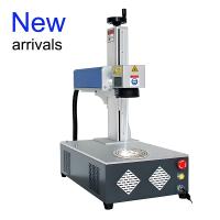 China Portable 20W-100W UV Fiber CO2 Laser Marking Machine Gantry Type with Support for AI DXF DST PLT DWG BMP Formats for sale