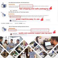 China Portable 20W-100W UV Fiber CO2 Laser Marking Machine Gantry Type with Support for AI DXF DST PLT DWG BMP Formats for sale