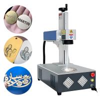 China Portable 20W-100W UV Fiber CO2 Laser Marking Machine Gantry Type with Support for AI DXF DST PLT DWG BMP Formats for sale