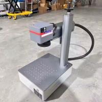 China Light Weight 20W 30W Mini Portable Fiber Laser Marking Machine Laser Engraving Price for Metal Plastic Pen Gold Silver Jewelry for sale