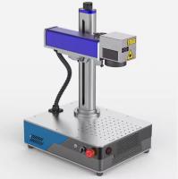 China New20W30W50W Fiber Laser Marking Machine Laser Engraving Price for Metal Plastic Pen Gold Silver Jewelry Handling Multiple Color for sale