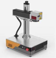 China New20W30W50W Fiber Laser Marking Machine Laser Engraving Price for Metal Plastic Pen Gold Silver Jewelry Handling Multiple Color for sale