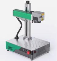 China New20W30W50W Fiber Laser Marking Machine Laser Engraving Price for Metal Plastic Pen Gold Silver Jewelry Handling Multiple Color for sale