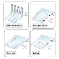 China High Precision 55W SCM55 Line Laser Scoring Machine Digital Control System Easy Tearing Water Cooling Supports AI BMP Graphic for sale