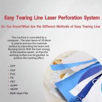China High Precision 55W SCM55 Line Laser Scoring Machine Digital Control System Easy Tearing Water Cooling Supports AI BMP Graphic for sale