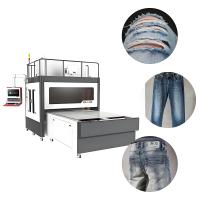 China Coherent 350W/700W R.F. Metal Laser Tube 10000mm/s CTI Galvo Scanner for Jeans AI High-Speed CO2 Laser Marking Machine LAS BMP for sale
