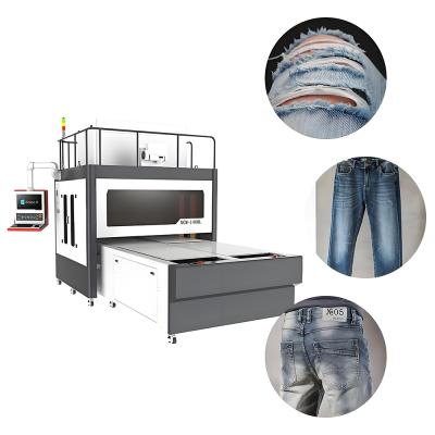China Coherent 350W/700W R.F. Metal Laser Tube 10000mm/s CTI Galvo Scanner for Jeans AI High-Speed CO2 Laser Marking Machine LAS BMP for sale