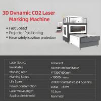 China Coherent 350W/700W R.F. Metal Laser Tube 10000mm/s CTI Galvo Scanner for Jeans AI High-Speed CO2 Laser Marking Machine LAS BMP for sale