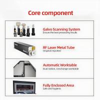 China Coherent 350W/700W R.F. Metal Laser Tube 10000mm/s CTI Galvo Scanner for Jeans AI High-Speed CO2 Laser Marking Machine LAS BMP for sale