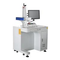 China High Precision Desktop Fiber Laser Marking Engraving Machine Stainless Steel Business Card Etching for Metal Supports AI BMP PLT for sale