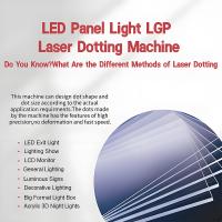 China LGPspeed Fast TV/Backlight Laser Dotting Machine CO2 Laser Engraving for Light Guide Plate Supports AI DXF PLT DWG BMP Graphic for sale