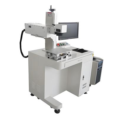 China Desktop UV Laser Marking Machine Forced-Air Cooling Gemstone Lapidary Machine Supports AI DXF PLT BMP Formats for sale