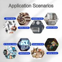 China Desktop UV Laser Marking Machine Forced-Air Cooling Gemstone Lapidary Machine Supports AI DXF PLT BMP Formats for sale