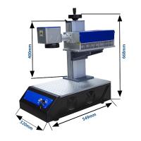 China Portable 5W UV Laser Engraving Machine New Condition Laser Marking Machine with Support for AI DXF PLT BMP Graphic Formats for sale