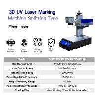 China Portable 5W UV Laser Engraving Machine New Condition Laser Marking Machine with Support for AI DXF PLT BMP Graphic Formats for sale