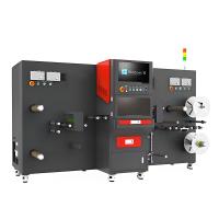 China Super Fast Full-Automatic Coiling Laser Die Cutting Machine CO2 Roll Roll for Lettering Film Supports AI DXF PLOT Graphic for sale