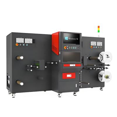 China Super Fast Full-Automatic Coiling Laser Die Cutting Machine CO2 Roll Roll for Lettering Film Supports AI DXF PLOT Graphic for sale