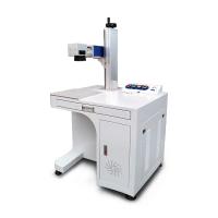 China New 20w 30w 50w 100w CO2 Fiber Laser Marking Machine for Metal and Nonmetal with JPT MAX RAYCUS and Support for DXF PLT BMP for sale