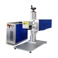 China 50W Fiber Laser Marking Machine 100W Stainless Steel Engraver Marker Add Axis Metal Cutter for Jewelry Silver Work New Pulsed for sale