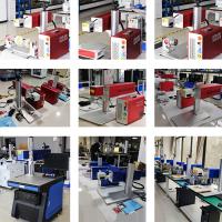 China 50W Fiber Laser Marking Machine 100W Stainless Steel Engraver Marker Add Axis Metal Cutter for Jewelry Silver Work New Pulsed for sale