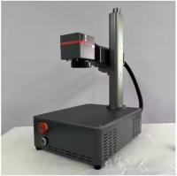 China Portable Metal 20W Laser Marking Machine Manufacturers Desktop Mini Fiber Laser Marking Machine Price for sale