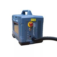 China 20w 30w 50w Optical Handheld Portable Fiber Laser Marking Machine on Metal Tyre Resin Mini Small Laser Marker for sale
