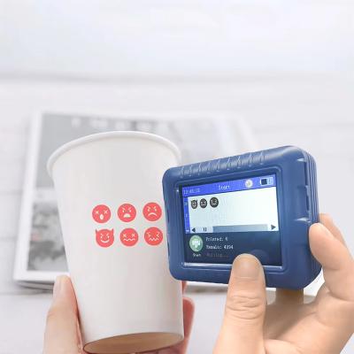 China Portable Mini Automatic Batch Coding Inkjet Printer Fast Dry Ink for Expiry Date Printing on Plastic Bags New Hand Logo Option for sale