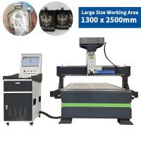 China Large Format 1300 X 2500mm Working Area New 1325 Fiber Laser Marker Machine Supports DXF BMP AI Graphic Formats for Sale for sale