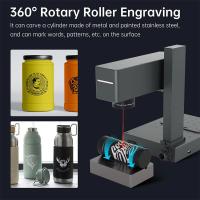 China New Programmable Fiber Laser Marking Machines Laser Printer Engraver for Gold Jewelry Wood Leather Supports DXF BMP AI Graphic for sale