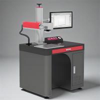 China Best Price Desktop Fiber Laser Marking Machine Quality 20W 30W 50W 100W 150W Supports DXF PLT BMP AI DST Graphic Formats for sale