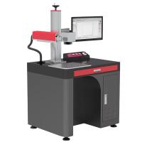 China Best Price Desktop Fiber Laser Marking Machine Quality 20W 30W 50W 100W 150W Supports DXF PLT BMP AI DST Graphic Formats for sale