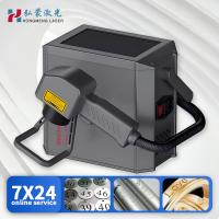China Raycus 20W/30W Handheld Fiber Laser Marking Machine Portable JPT Laser Source EZCAD Control System Galvo LAS/DXF for Home Use for sale