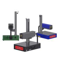 China More Light High-Speed Fiber Laser Marking Machine 20W on Stainless Steel for sale